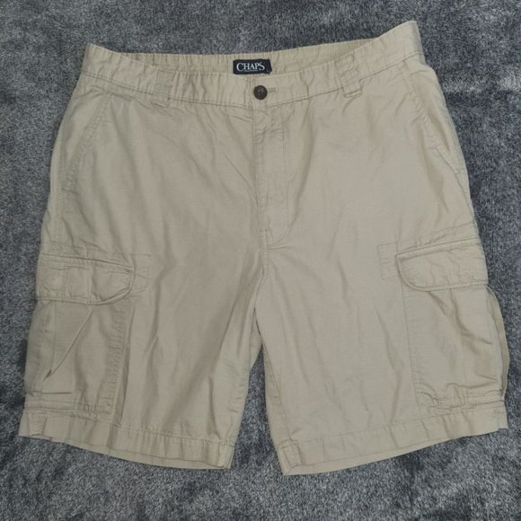 Chaps | Shorts | Chaps Mens Stylish Khaki Cargo Shorts With 36 Waist ...